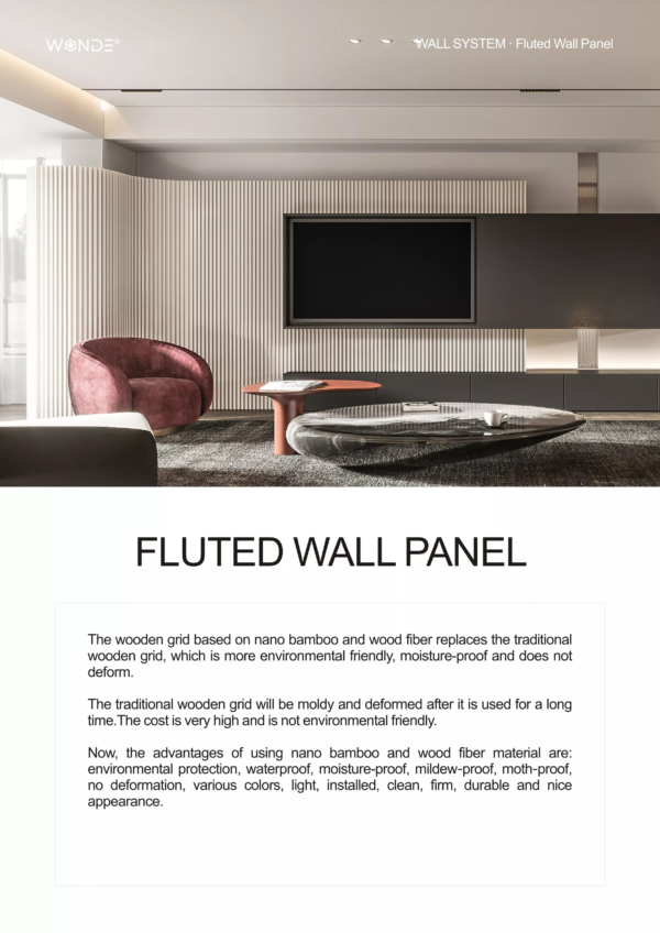 WONDE® Fluted Panel - WONDE® - Wall Panel